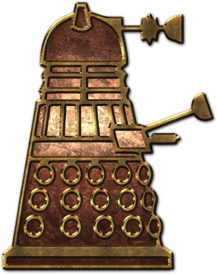 Amazon.com - Dalek Side Sticker Vinyl Decal Notebook Car Window Laptop ...
