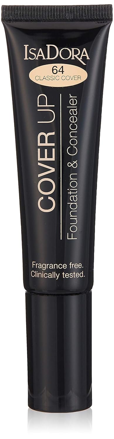 Isadora Cover Up Foundation & Concealer - 64 Classic Cover : Amazon.in ...