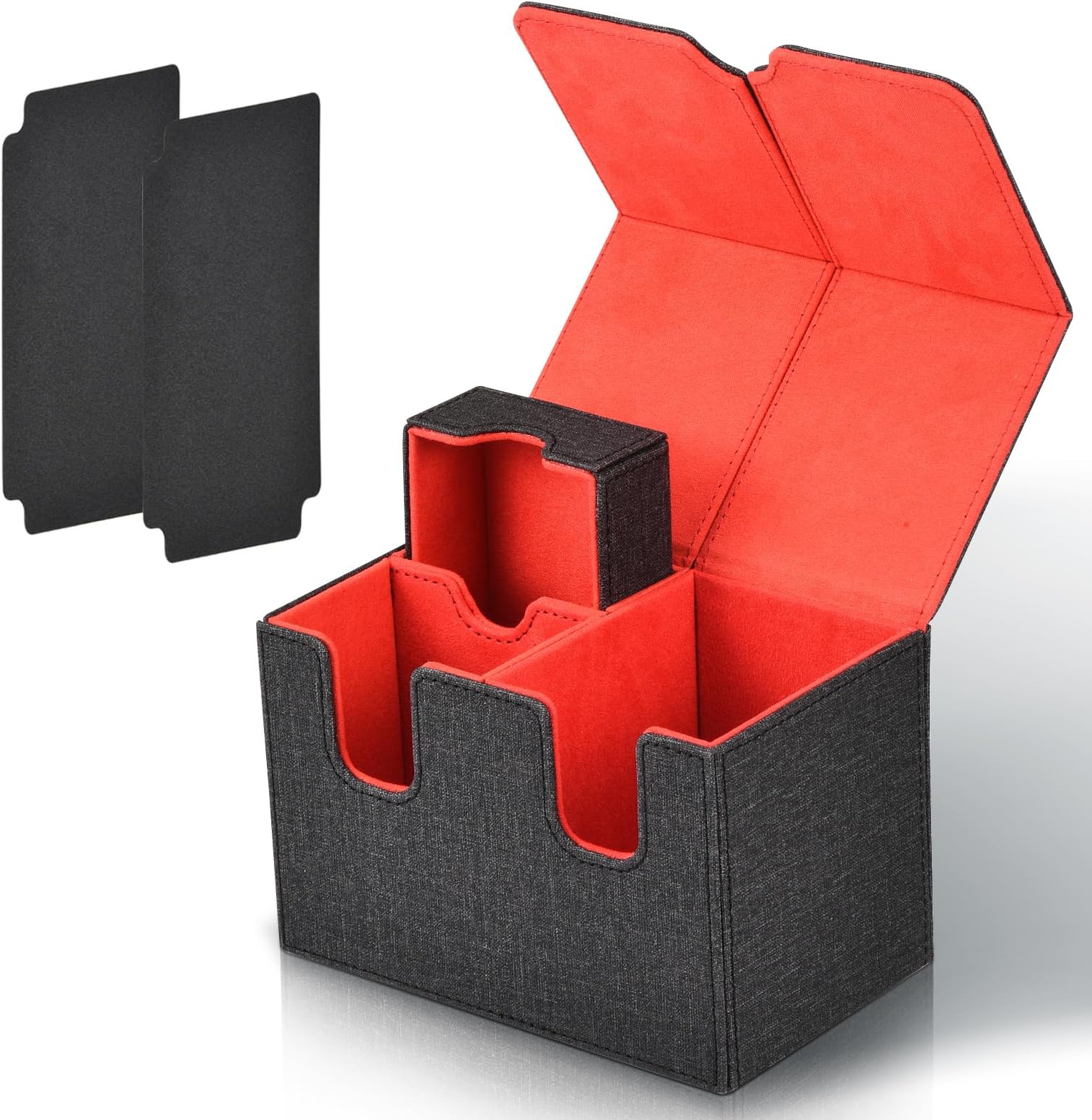 Cliplanyard Deck Box for MTG Cards, Deck Case Box with Dice Tray ...