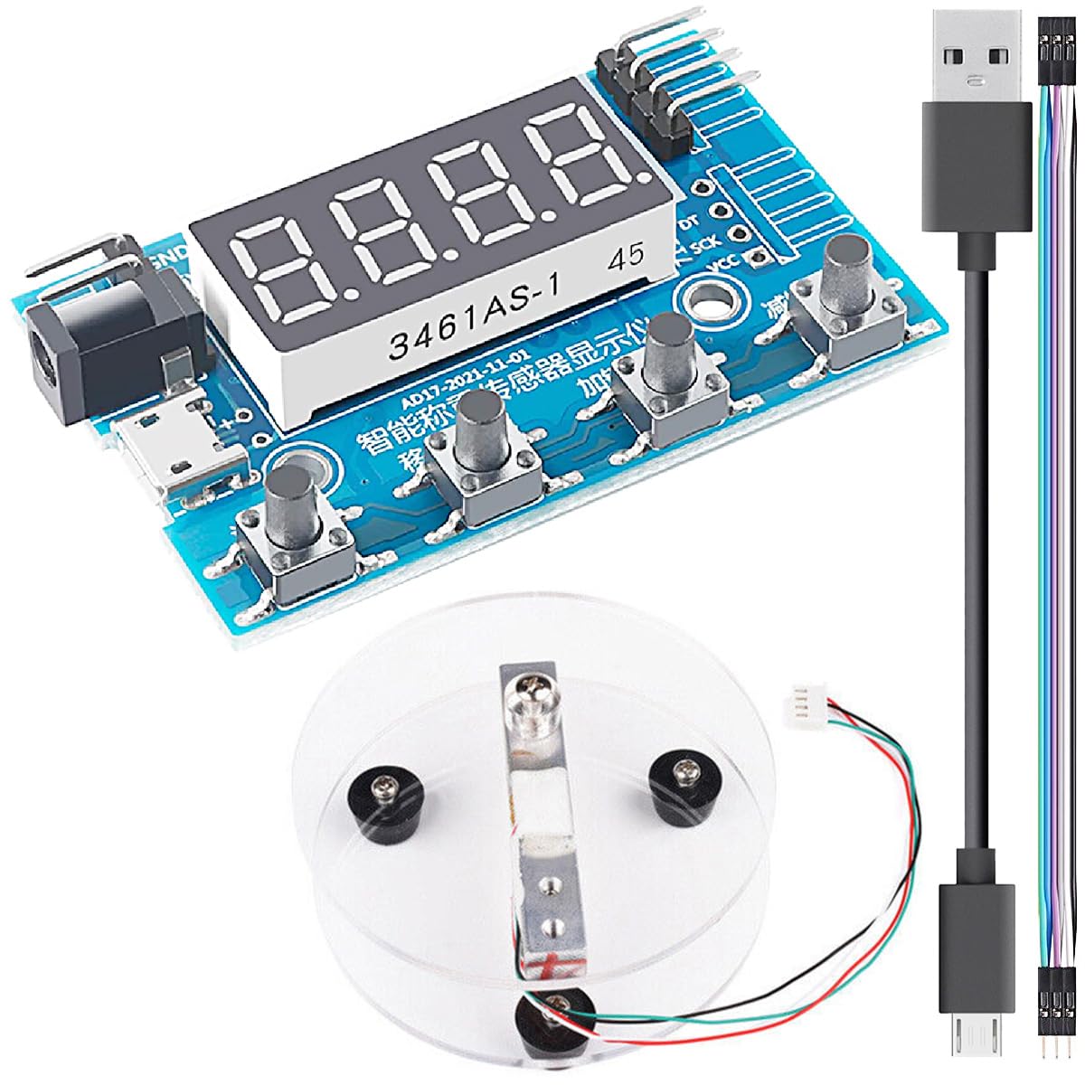 Youmile Hx711 Digital Load Cell Module A D Module Weight | Desertcart ...