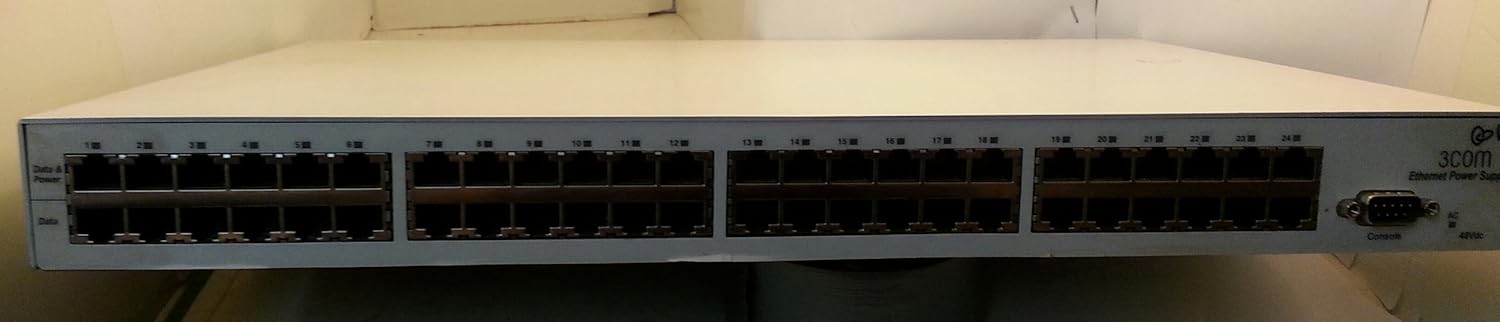 3Com? Network Jack Single-Point Power-Over-Ethernet Midspan Solution ...