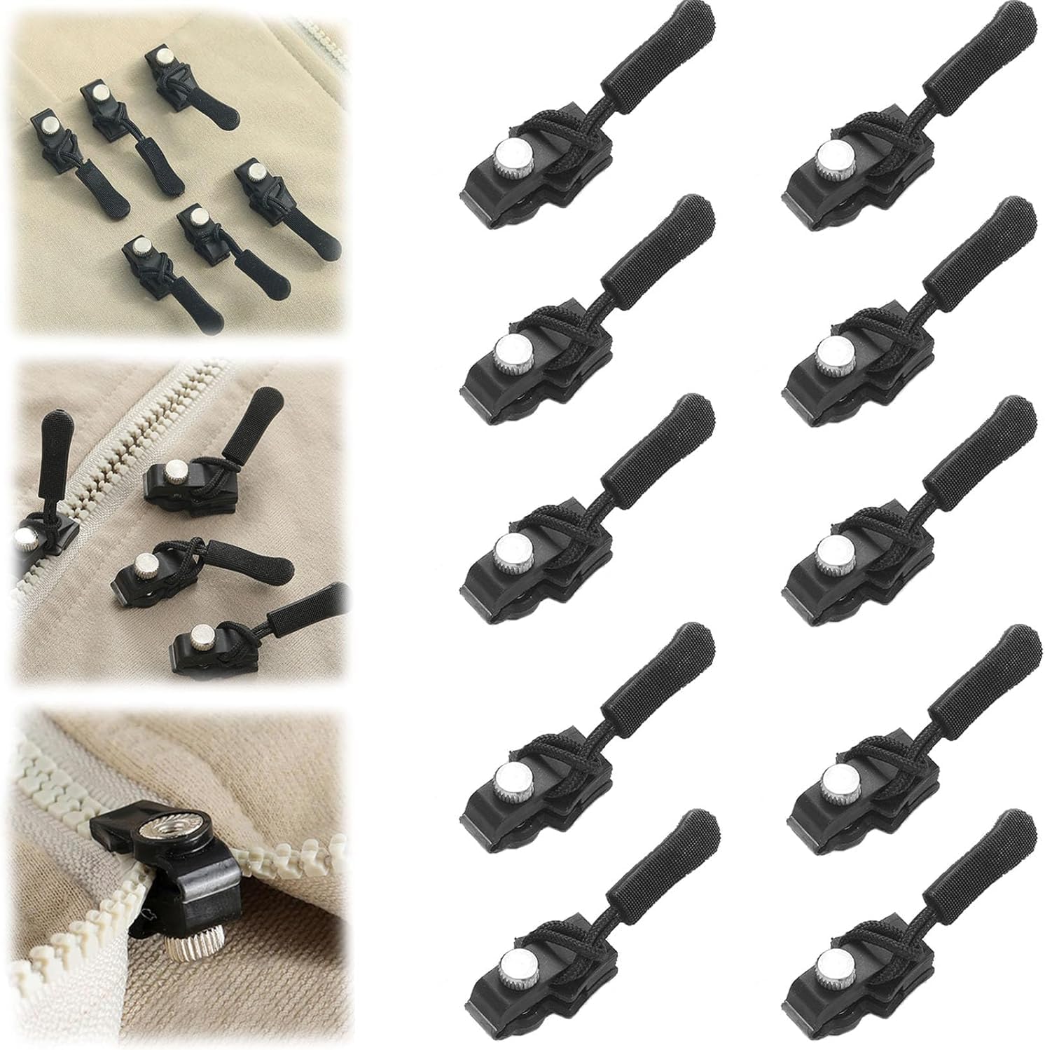 Amazon.com: HLMULL Removable Universal Zipper Repairer，Universal Zipper ...