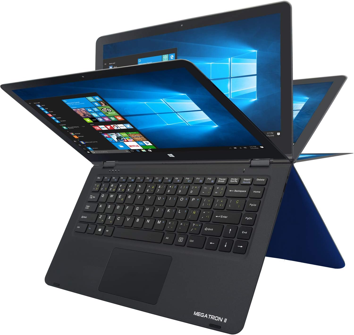 iView Megatron II 2-in-1 Convertible Touchscreen Laptop Tablet, 14.1 ...