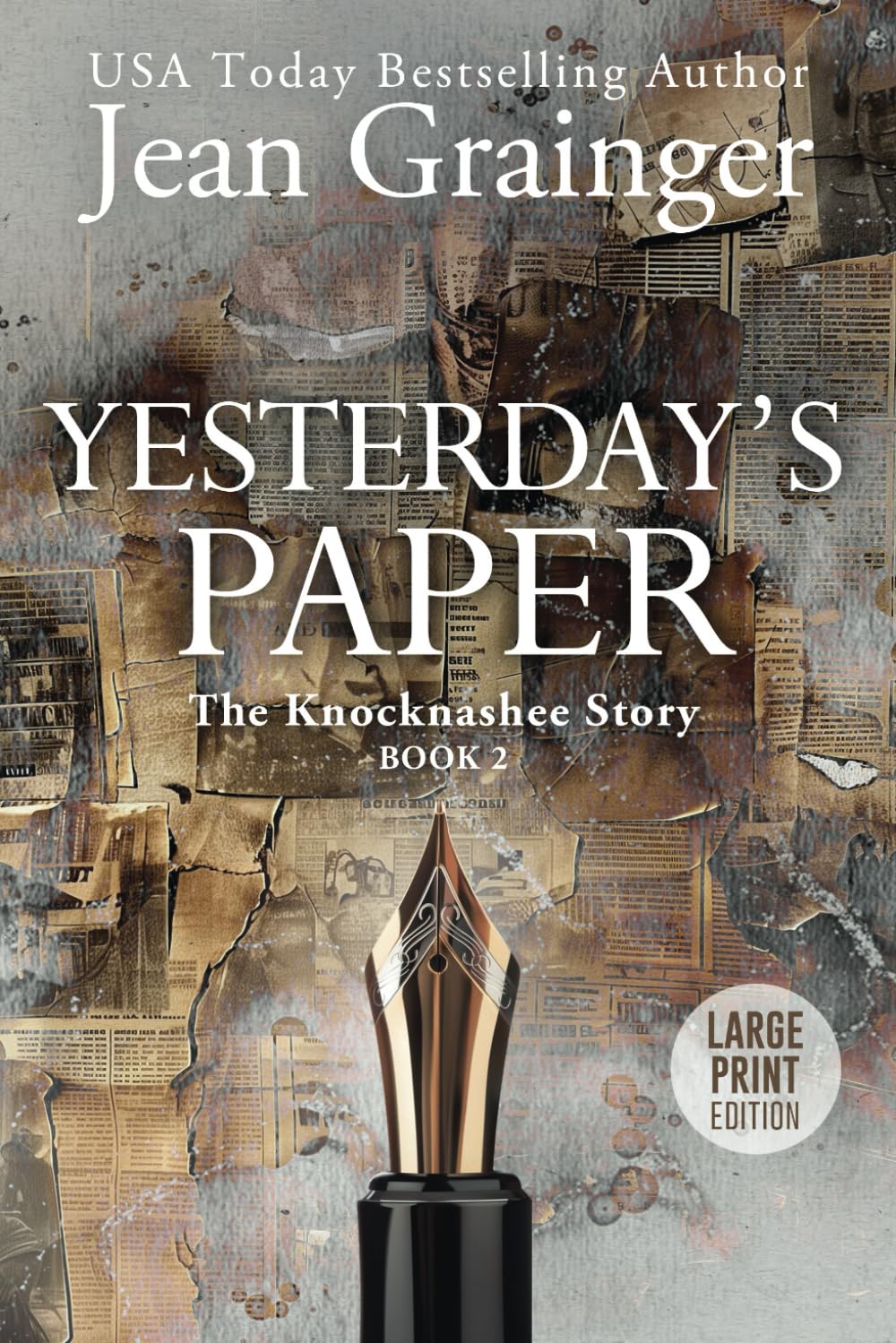 Amazon.com: Yesterday's Paper - Large Print: The Knocknashee Story ...