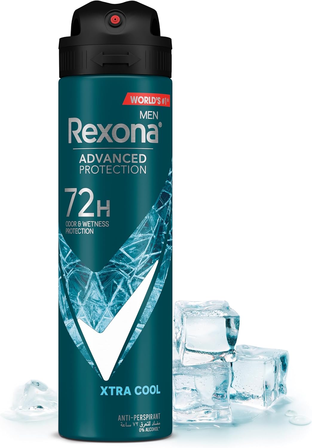 REXONA MEN Antiperspirant Deodorant Spray, 72 hour sweat & odor ...