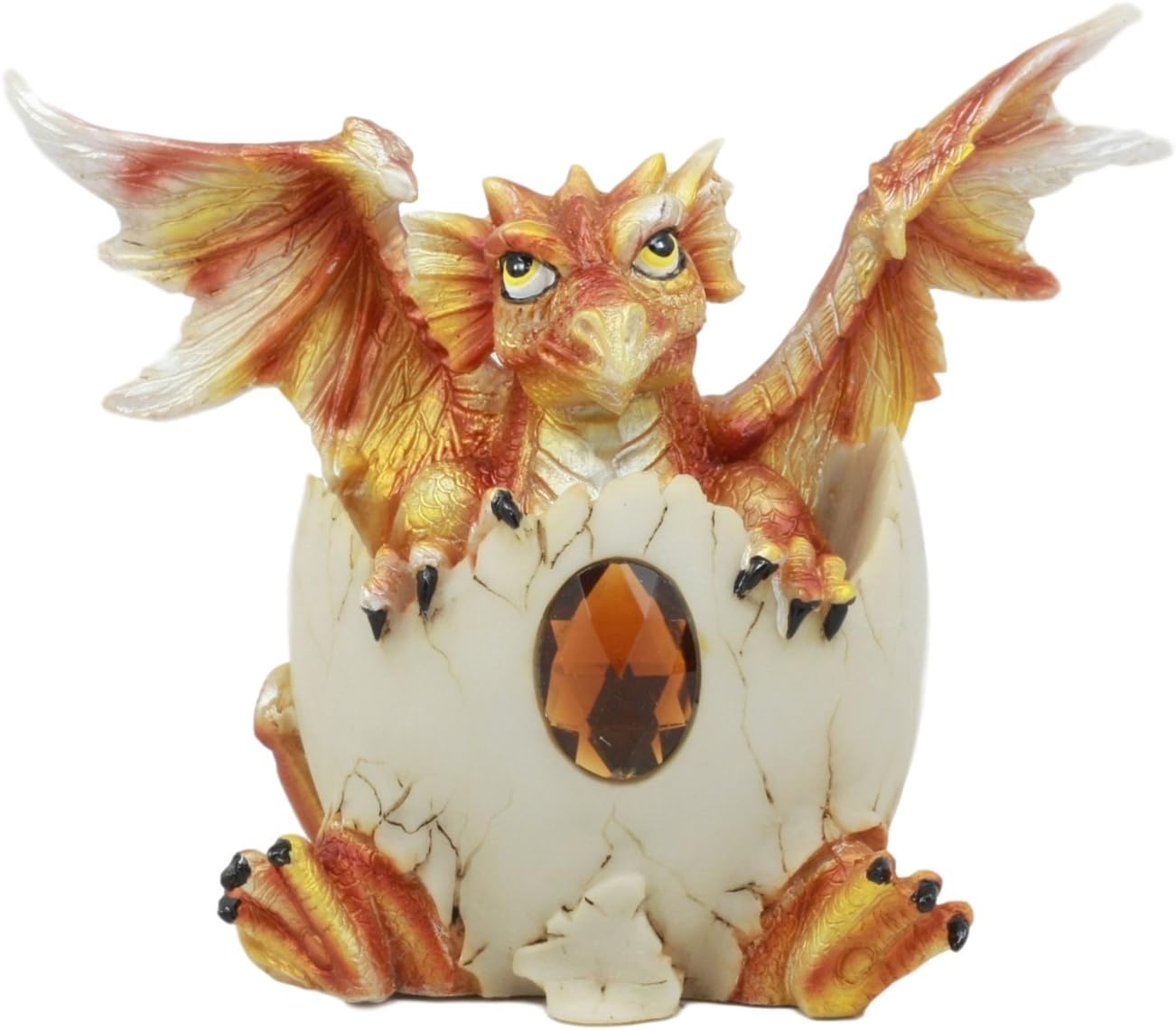 Amazon.com: Ebros November Birthstone Dragon Egg Statue 4.25" Tall ...