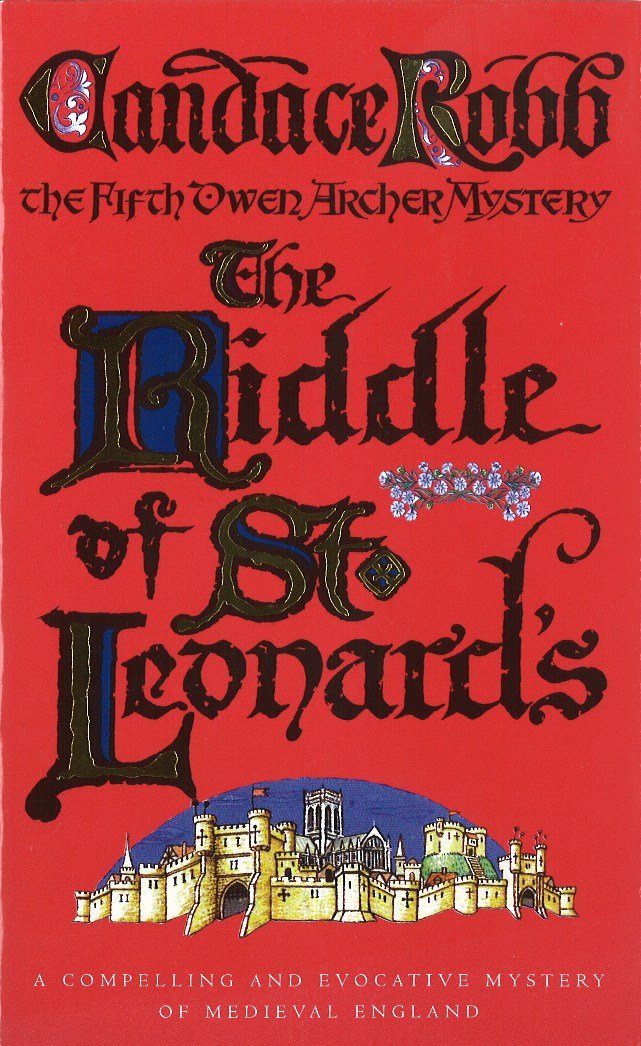 Amazon | The Riddle Of St Leonard's: (The Owen Archer Mysteries: book V ...