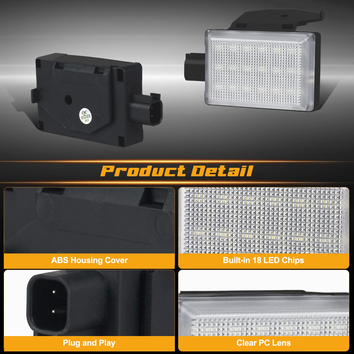 Snapklik.com : RUXIFEY Under Hood Lights LED Underhood Work Light ...