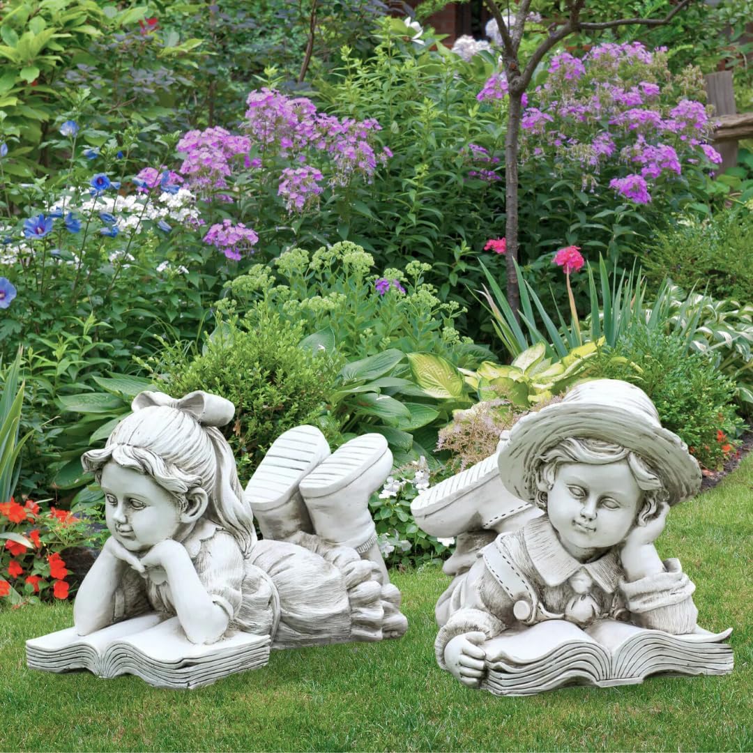 THE ENCHANTED GARDEN Hanging Gorilla Large Garden Statue Black Resin ...