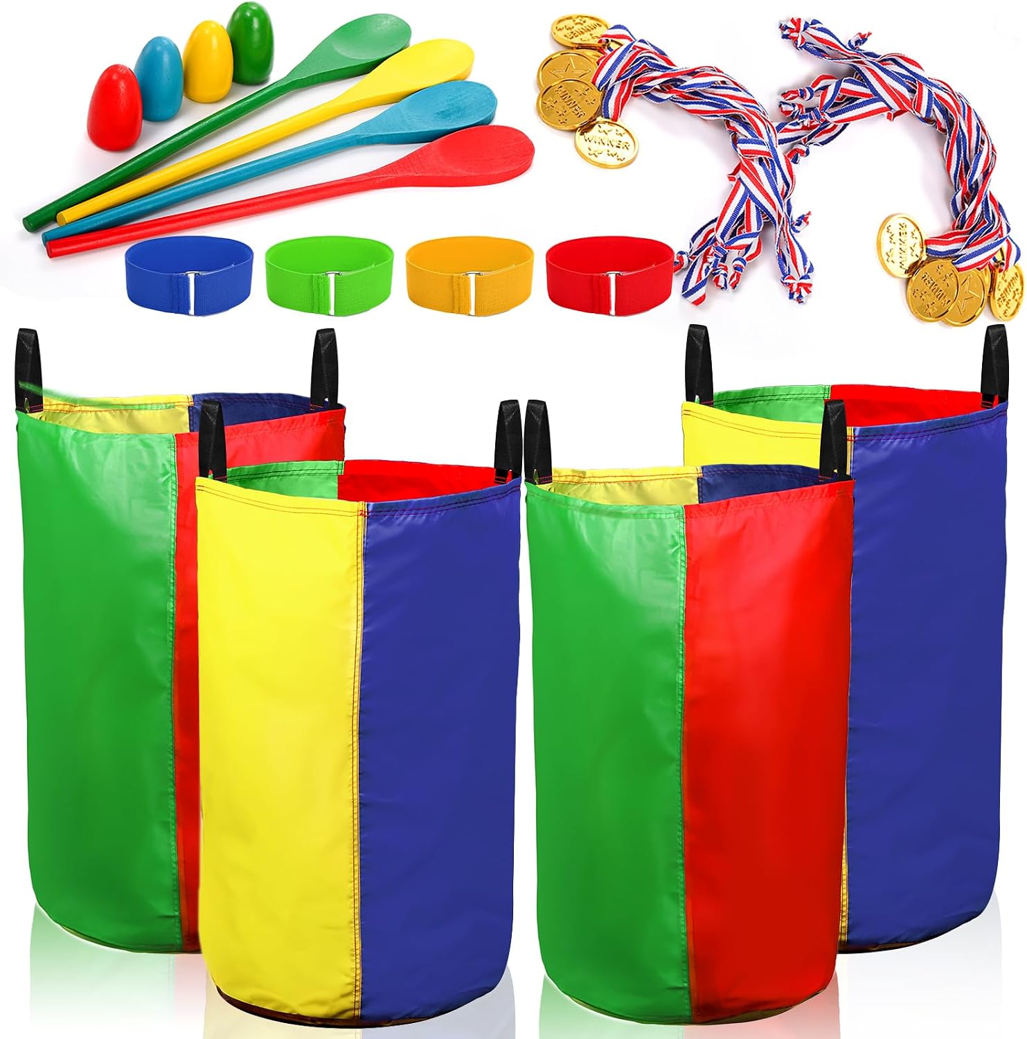 Amazon.com: Bekith 26PCS Potato Sack Race Bags for Adults : Toys & Games