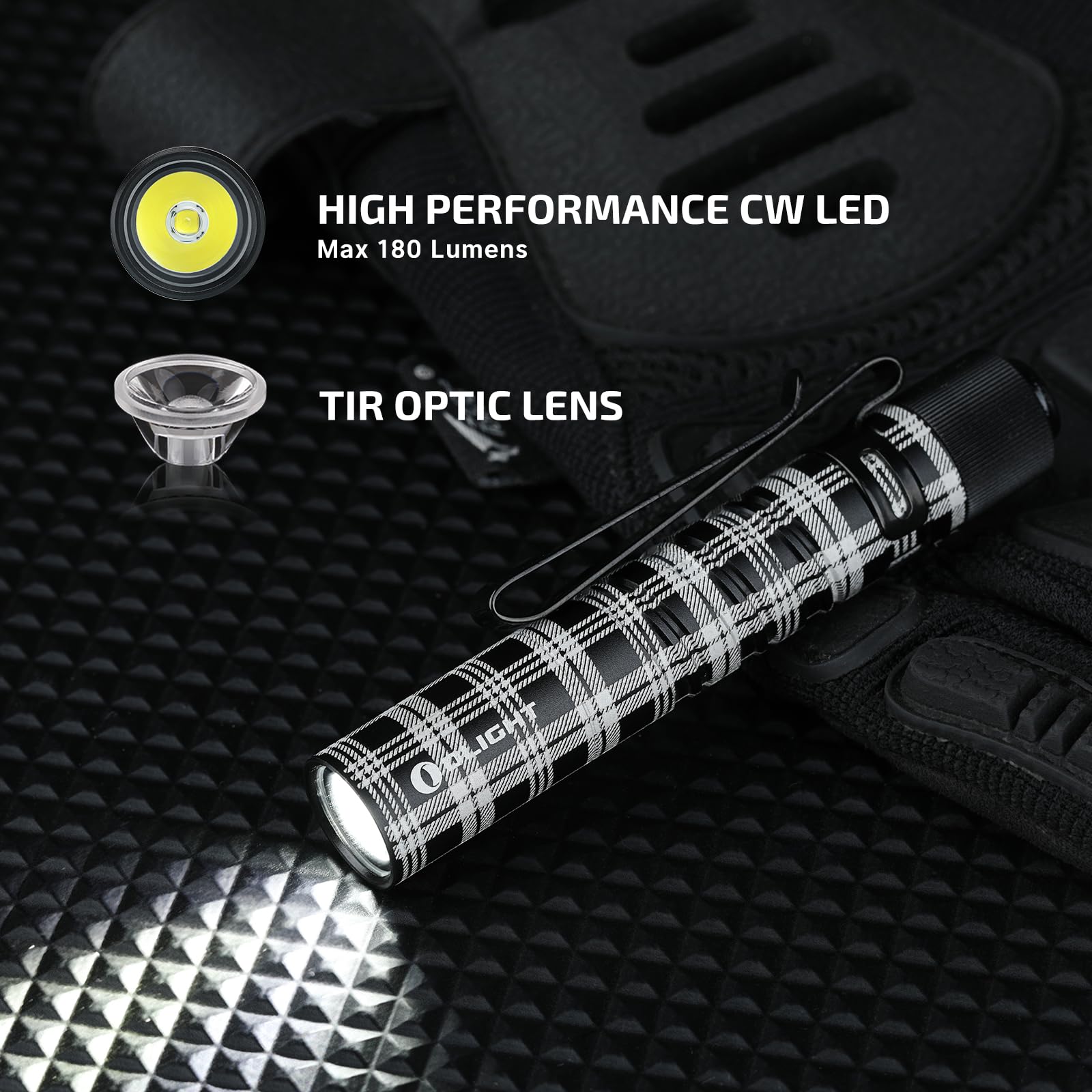 OLIGHT I3T EOS Penlight Torch 180 Lumens 60 Meters Throw Mini AAA EDC ...