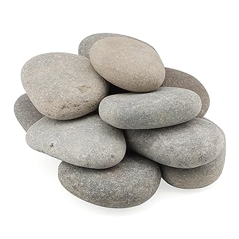 ZEONHAK 12 PCS 8-11cm Large Painting Pebbles, Rock Painting Pebbles ...