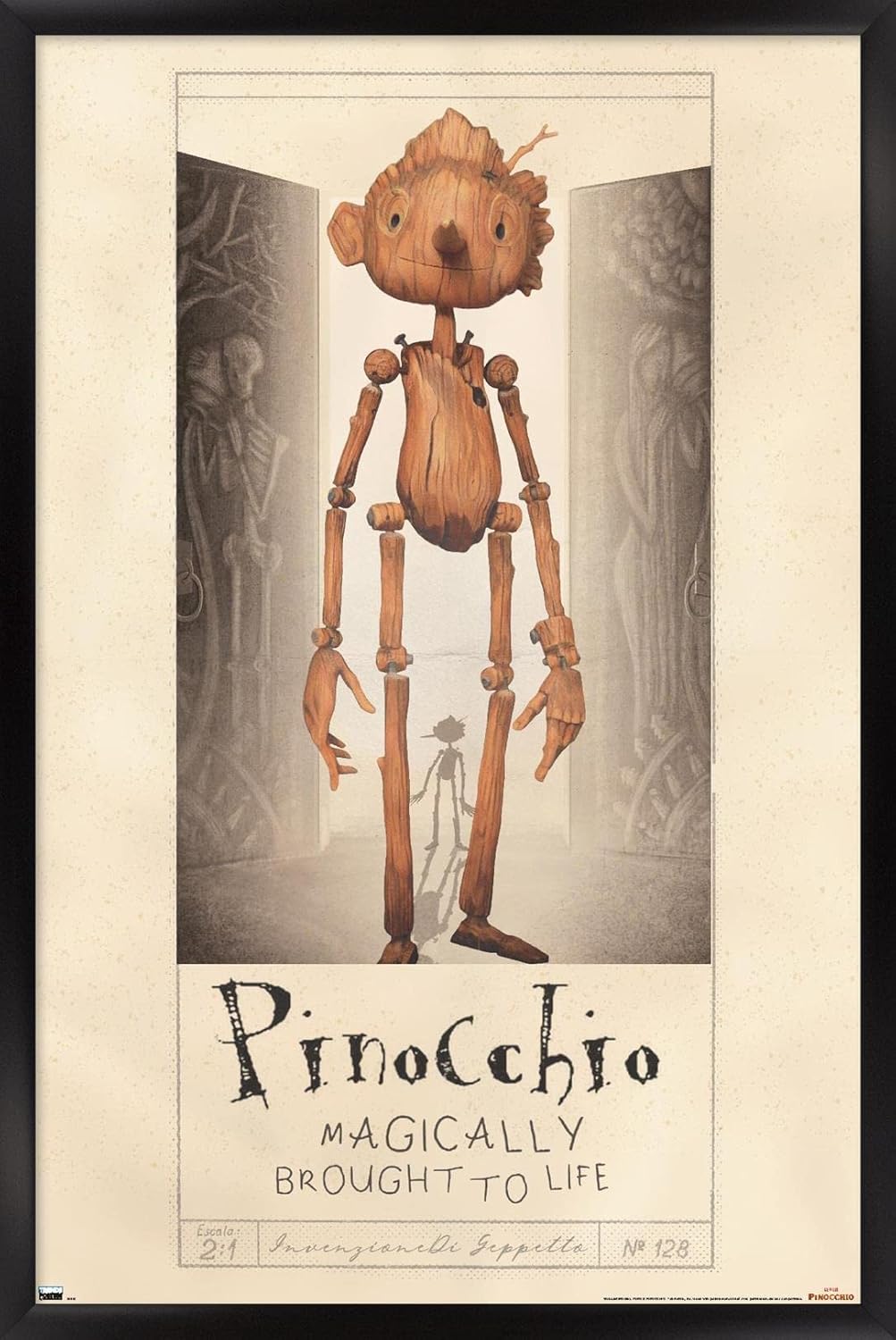 Amazon.com: Trends International Netflix Guillermo Del Toro's Pinocchio ...