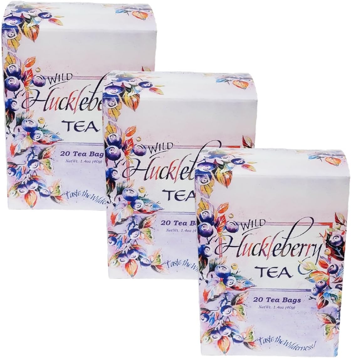 Amazon.com : Huckleberry Haven Wild Huckleberry Tea (20 Teabags ...