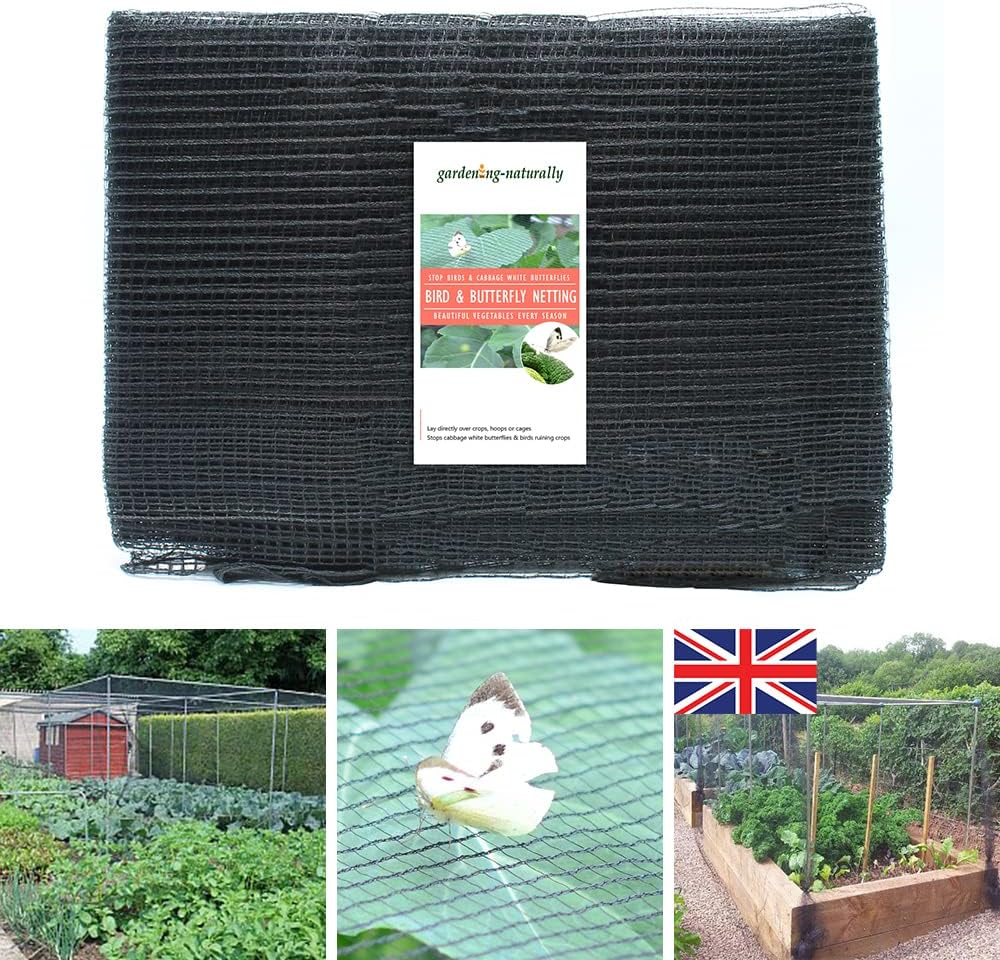 Cabbage White Green Butterfly Netting for Garden Fruit and Vegetable ...