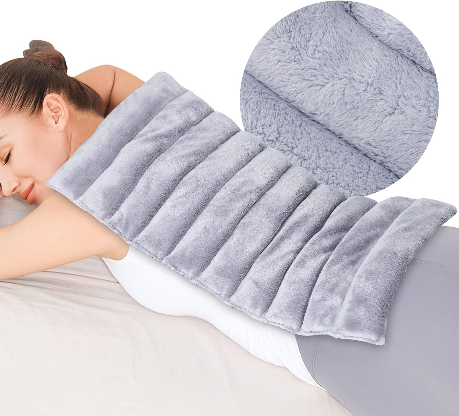 Amazon.com: REVIX Extra Large Microwave Heating Pad for Back with Moist ...