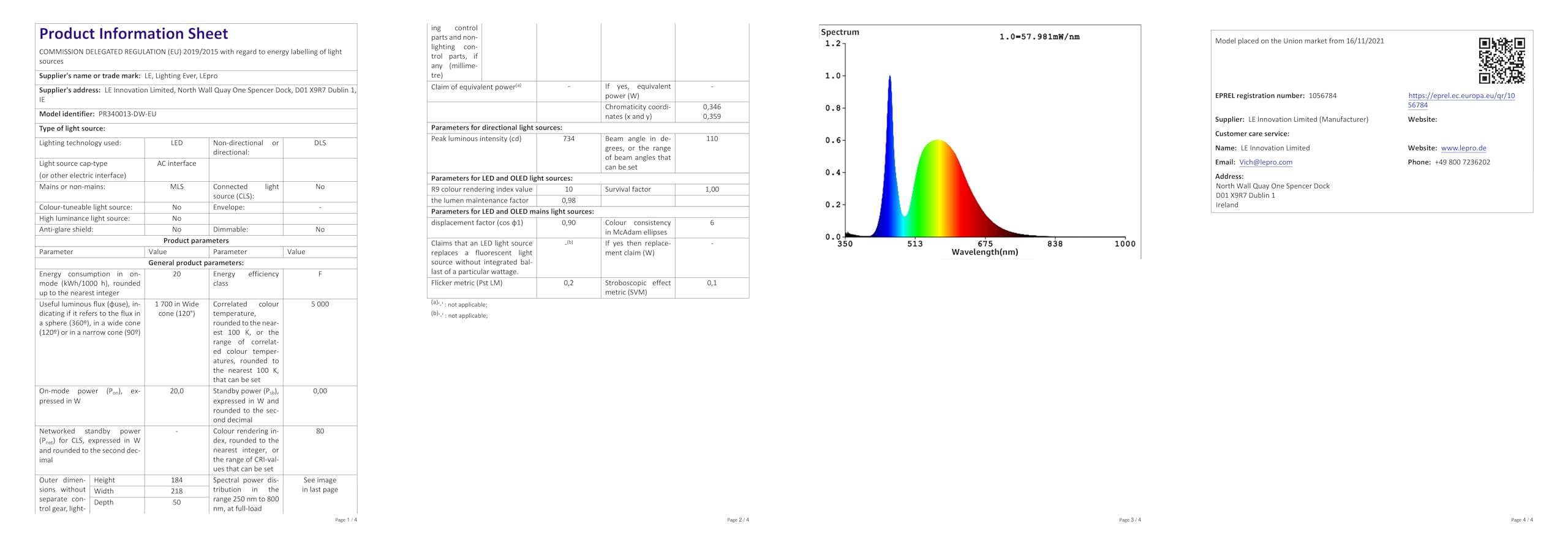 Collingwood FLOODLIGHT Spotlight 50W with OR Without PIR FL05. Colour ...