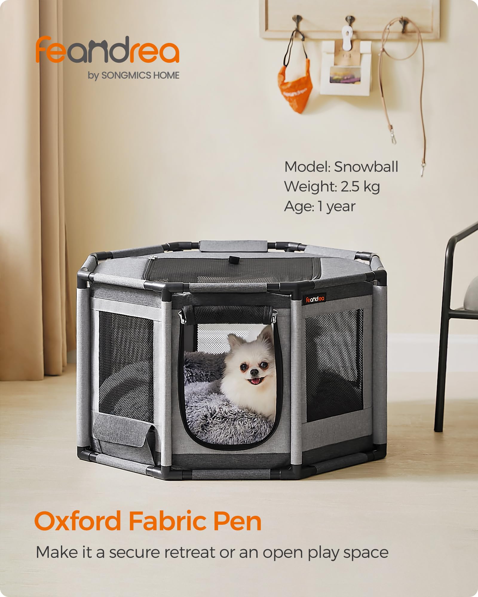 Canvas Dog Crates Octagon