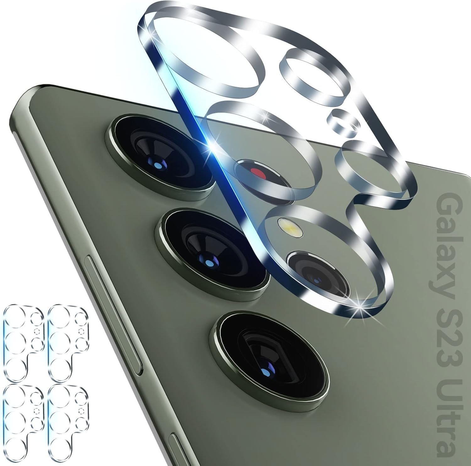 Amazon.com: CloudValley Camera Lens Protector for Samsung Galaxy S23 ...