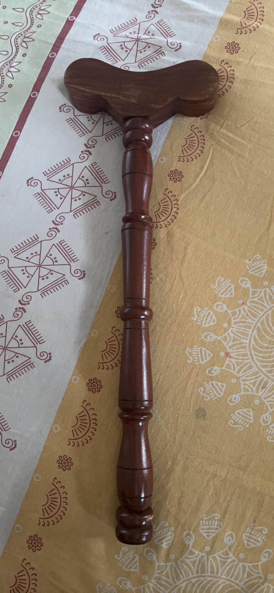 cosy tossy T-Shaped Yoga Danda Meditation Stick New Natural : Amazon.in ...