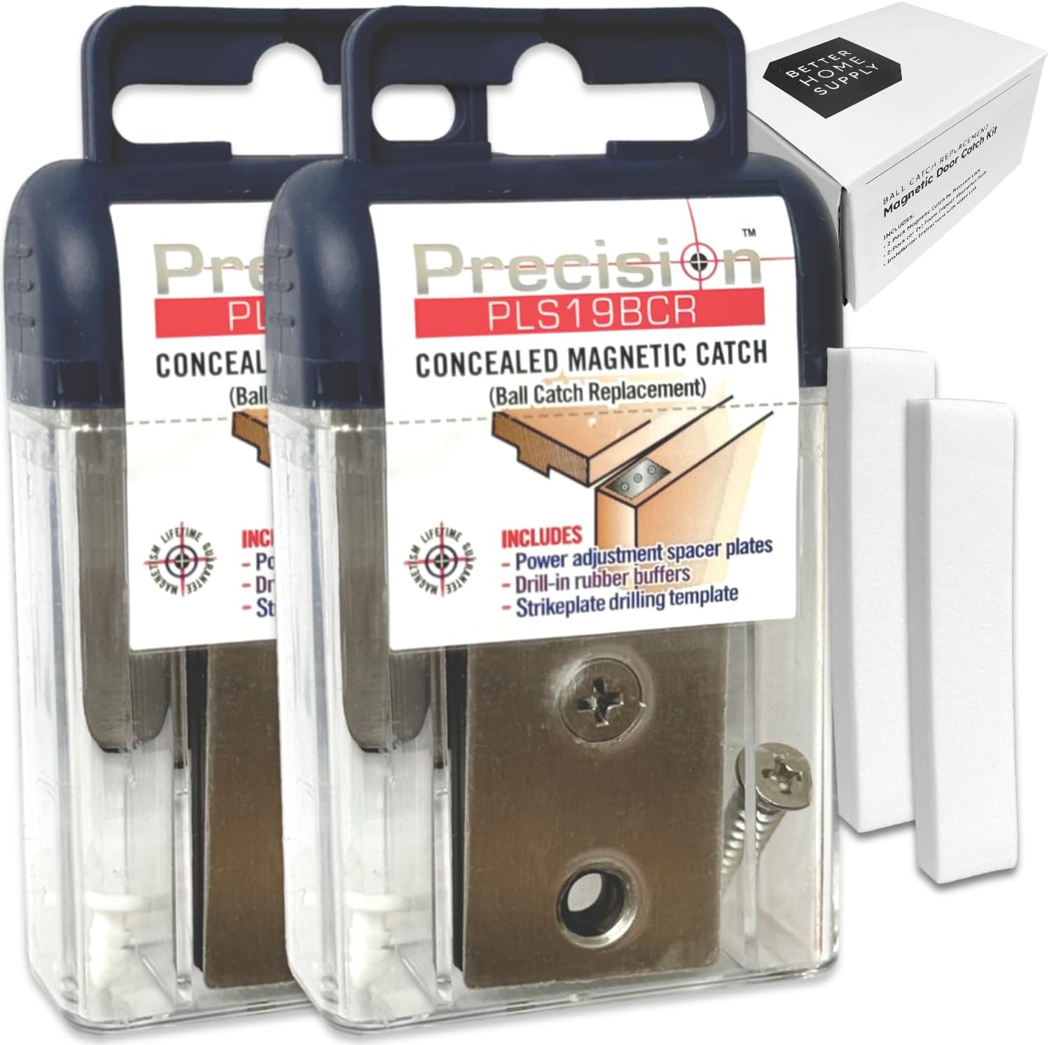 Ball Catch for Top of Door, Closet Door Ball Catch Hardware, Stainless ...