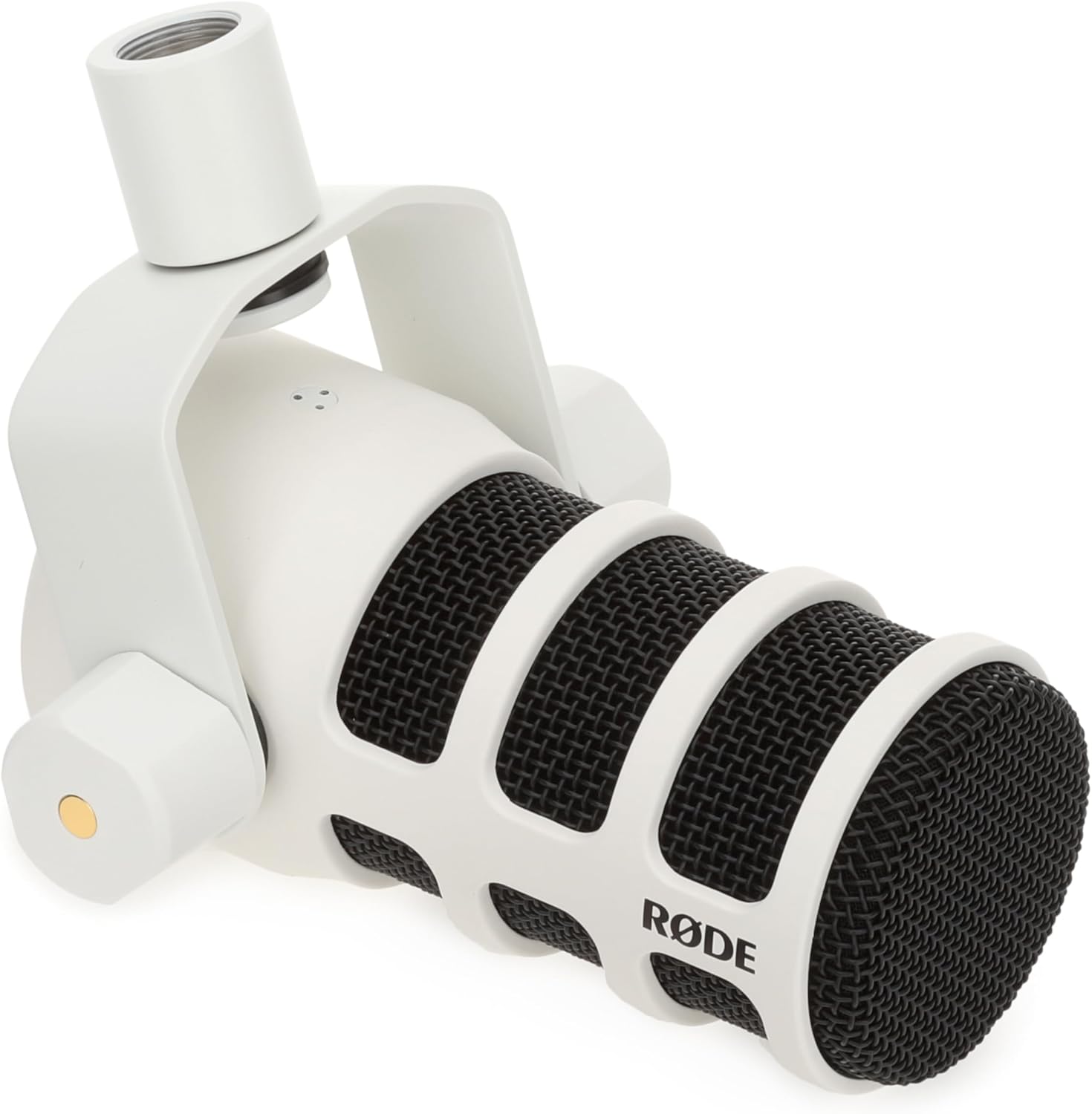 Amazon.com: Rode PodMic USB Dynamic Broadcast Microphone - White ...
