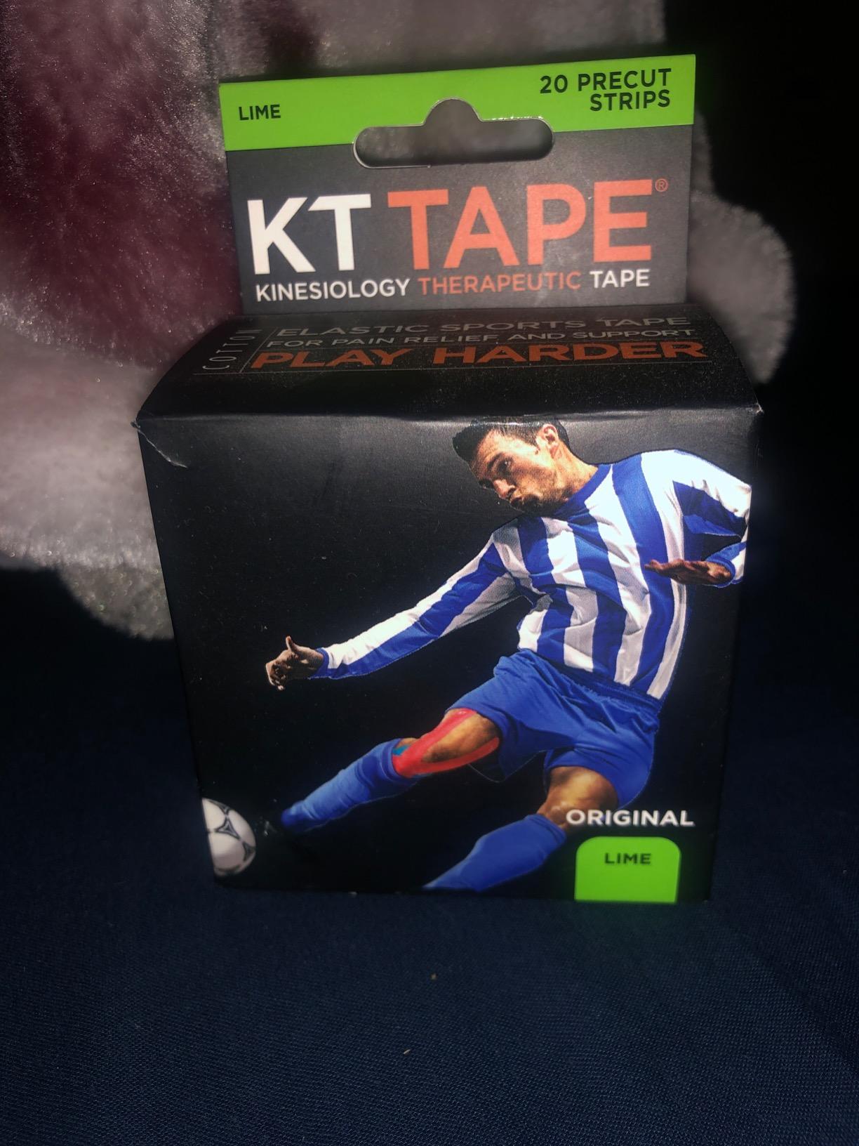 KT TAPE Original Cotton Elastic Kinesiology Therapeutic Tape - LIME ...
