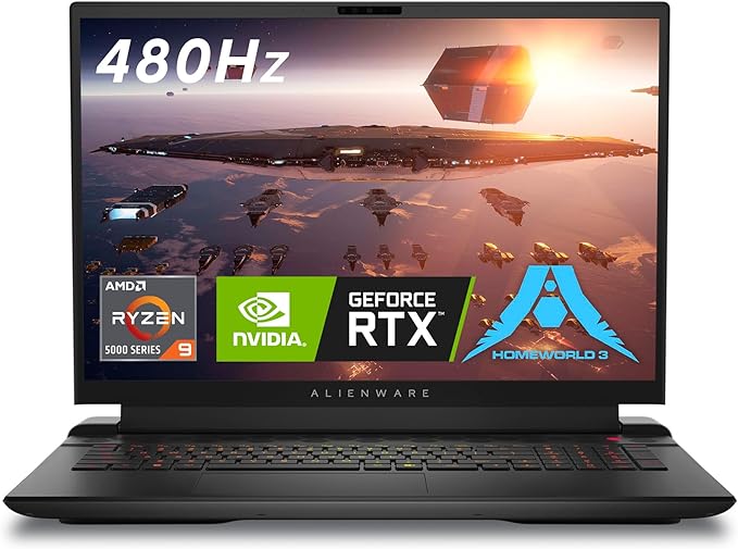 Amazon.com: Alienware m18 AMD Gaming Laptop - 18-inch FHD+ (1920 x 1200 ...