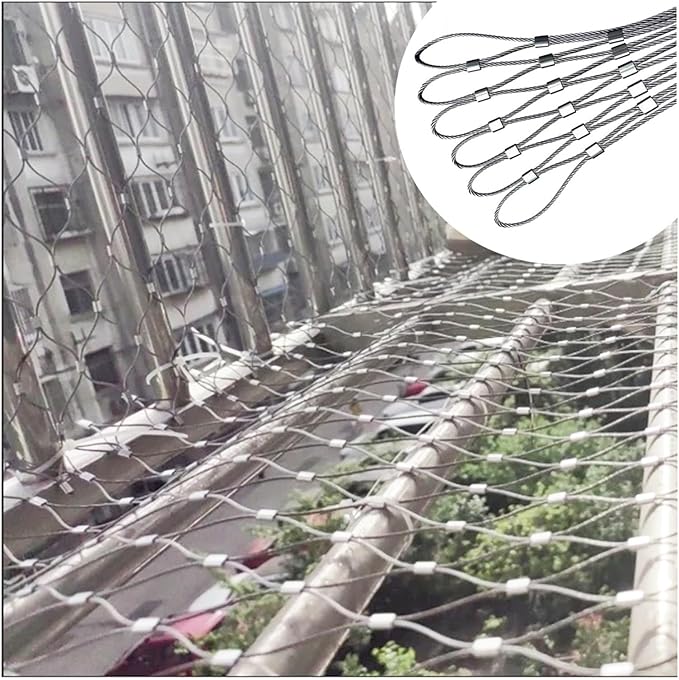 304 Stainless Steel Wire Rope Mesh - Durable Garden Climbing Netting ...