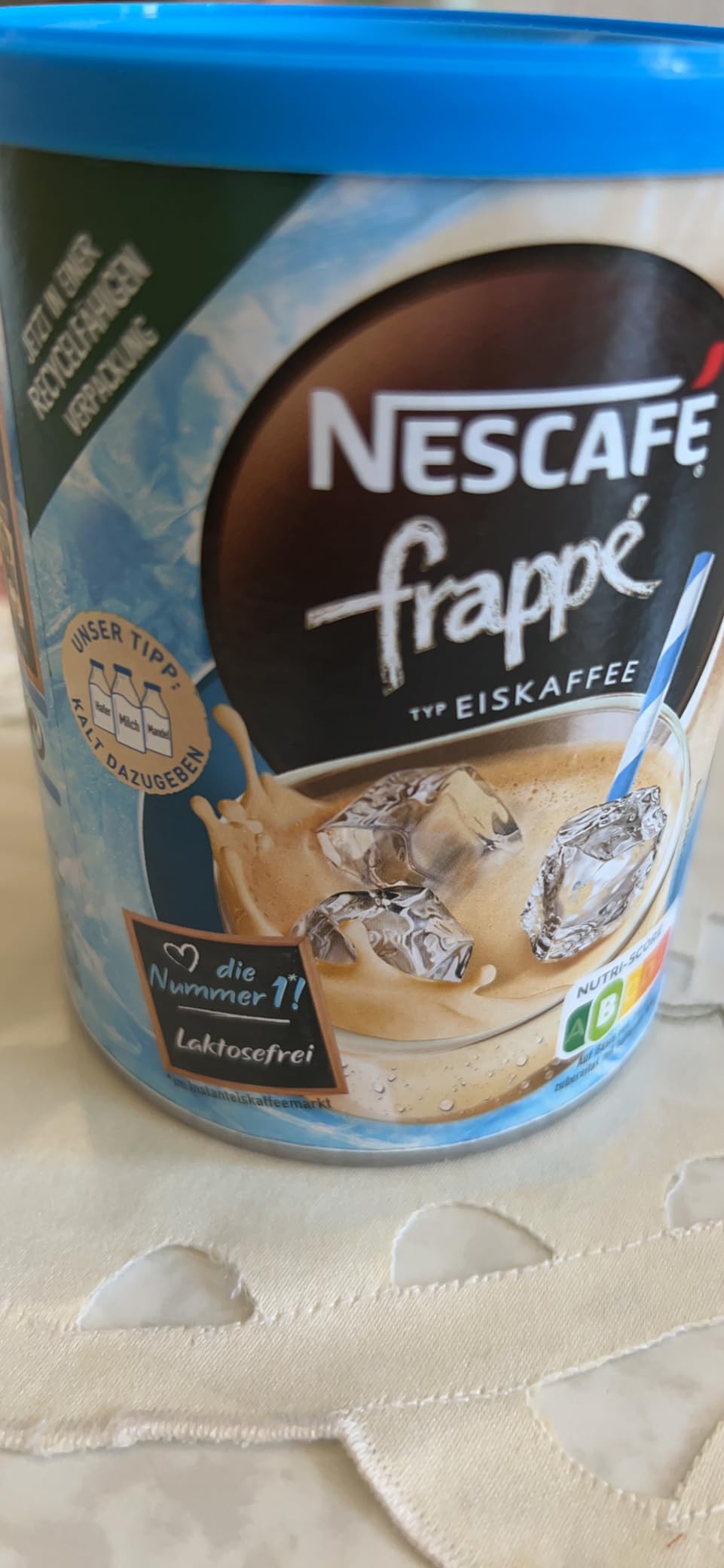 Nestle Nescafe frappe Eiskaffee Mischung in der Dose 275g 4er Pack ...
