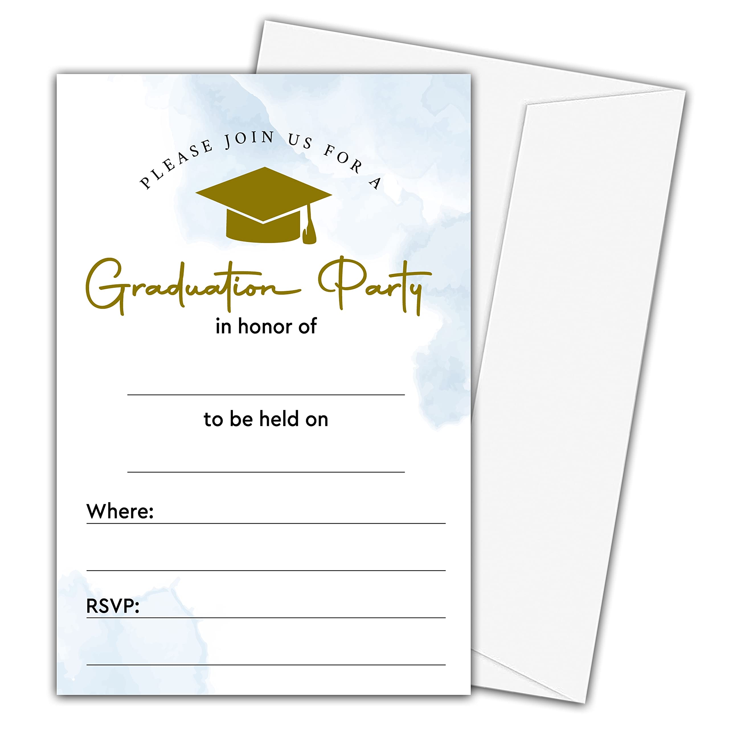 Free Printable High School Graduation Party Invitations