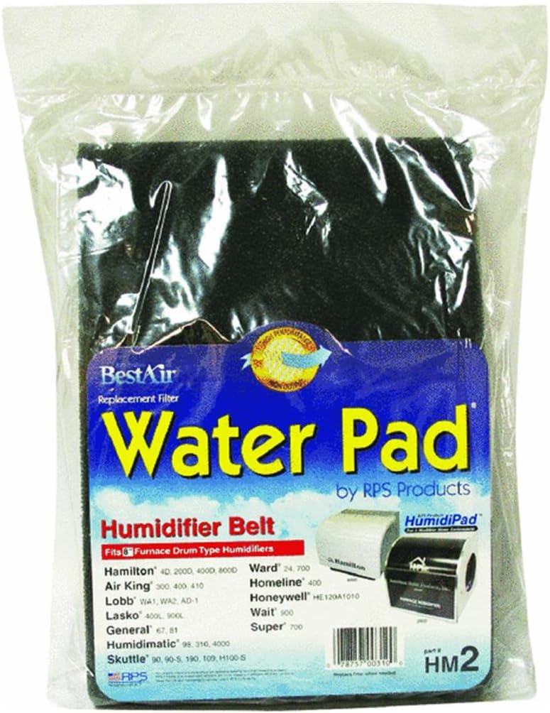Amazon.com - BestAir HM2 Hamilton 8" Drum Type Water Pad, Black ...