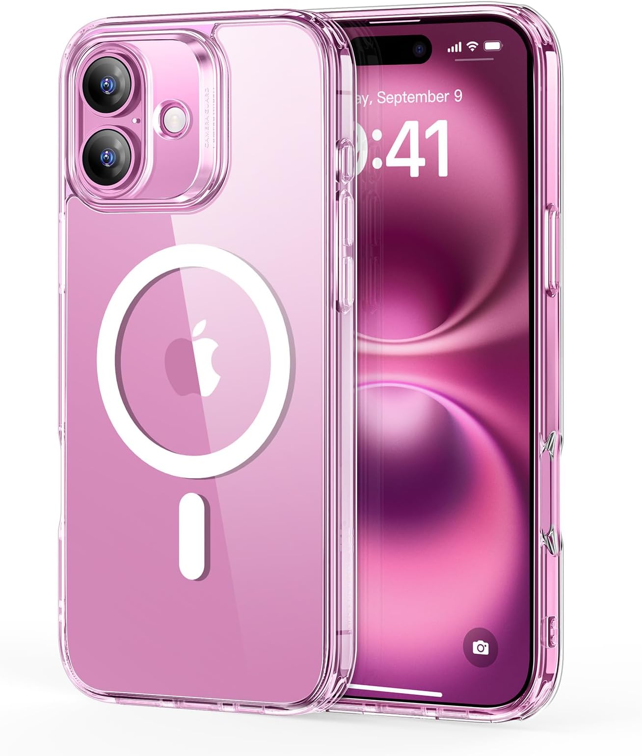 Amazon.com: Temdan Magnetic for iPhone 16 Case Clear, [Compatible with ...