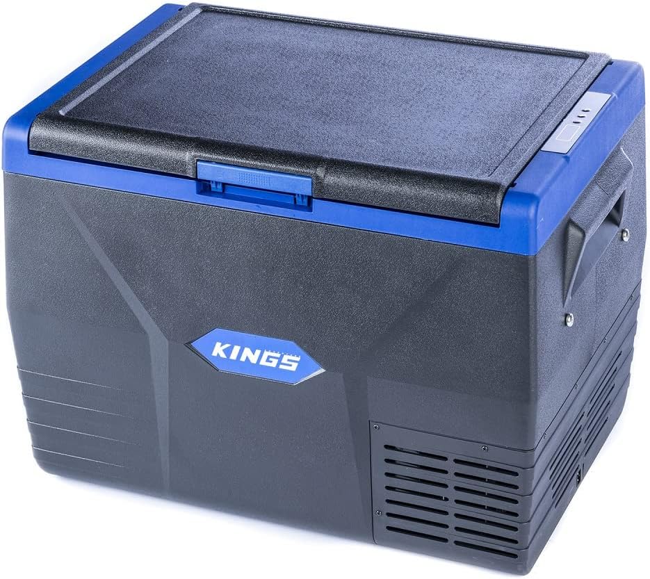 KINGS 65L Portable Camping Fridge Freezer Cooler 12V & 240V Home Car ...