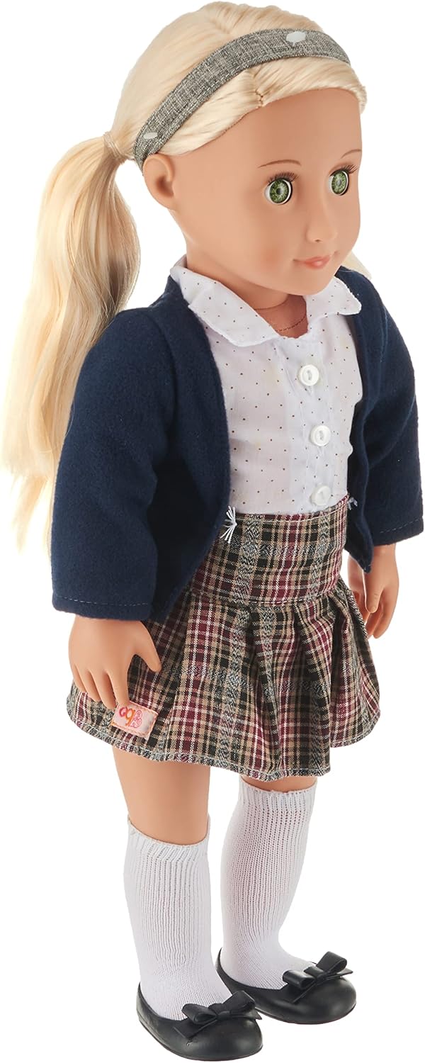 Our Generation Regular School Doll - Emmeline - 46cm Doll - for Ages 3 ...