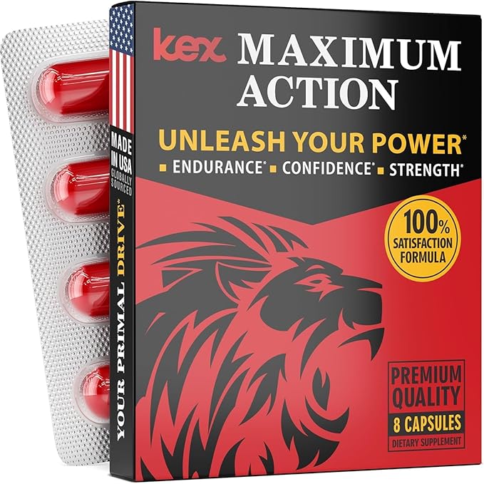 Amazon.com: KEX Natural Vitamins for Men - Made in USA - Horny Goat ...