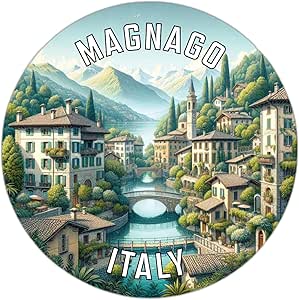 Amazon.com: Magnago Italy Souvenir Vinyl Decal Sticker 3-Inch : Arts ...