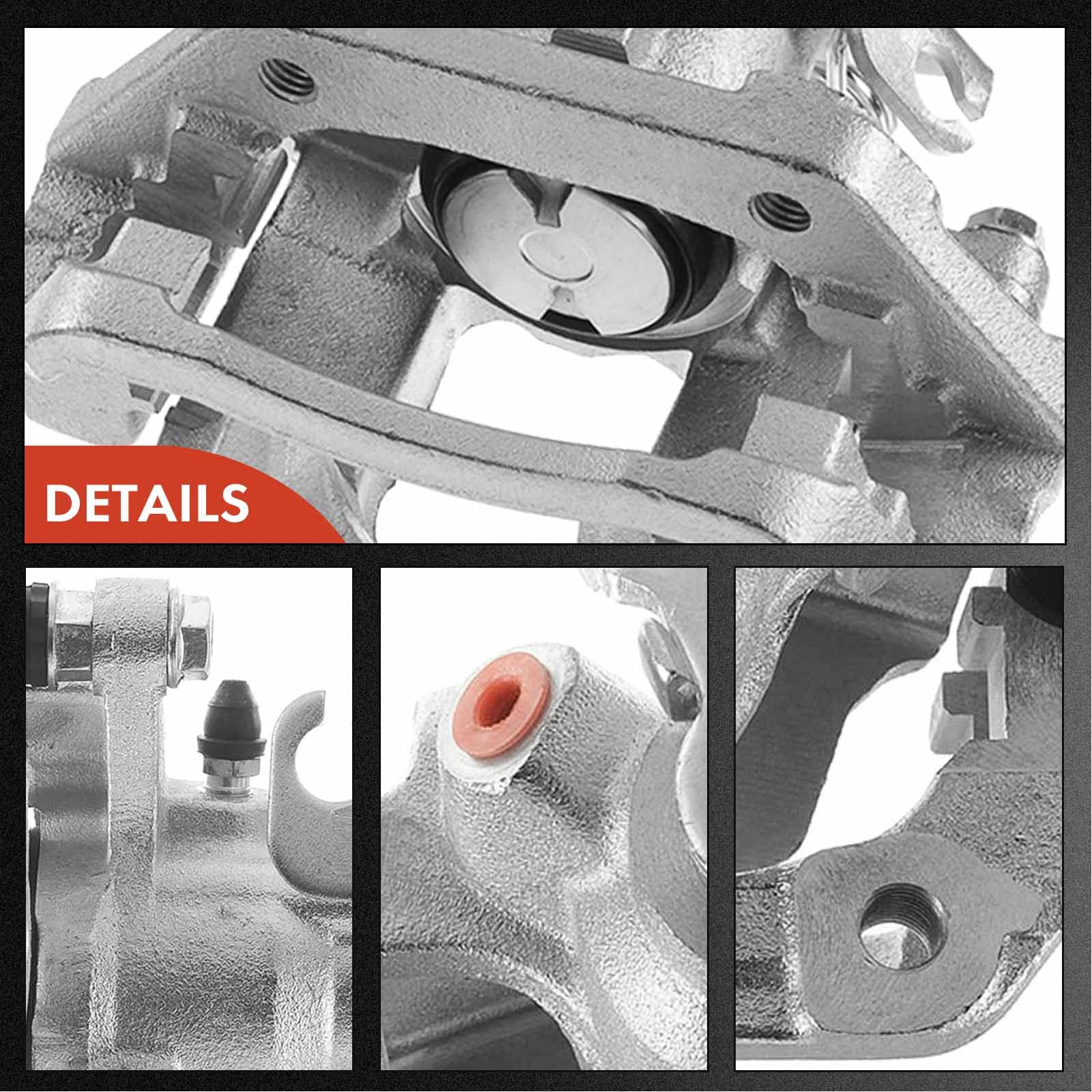 A-Premium Disc Brake Caliper Assembly with Bracket Compatible with ...