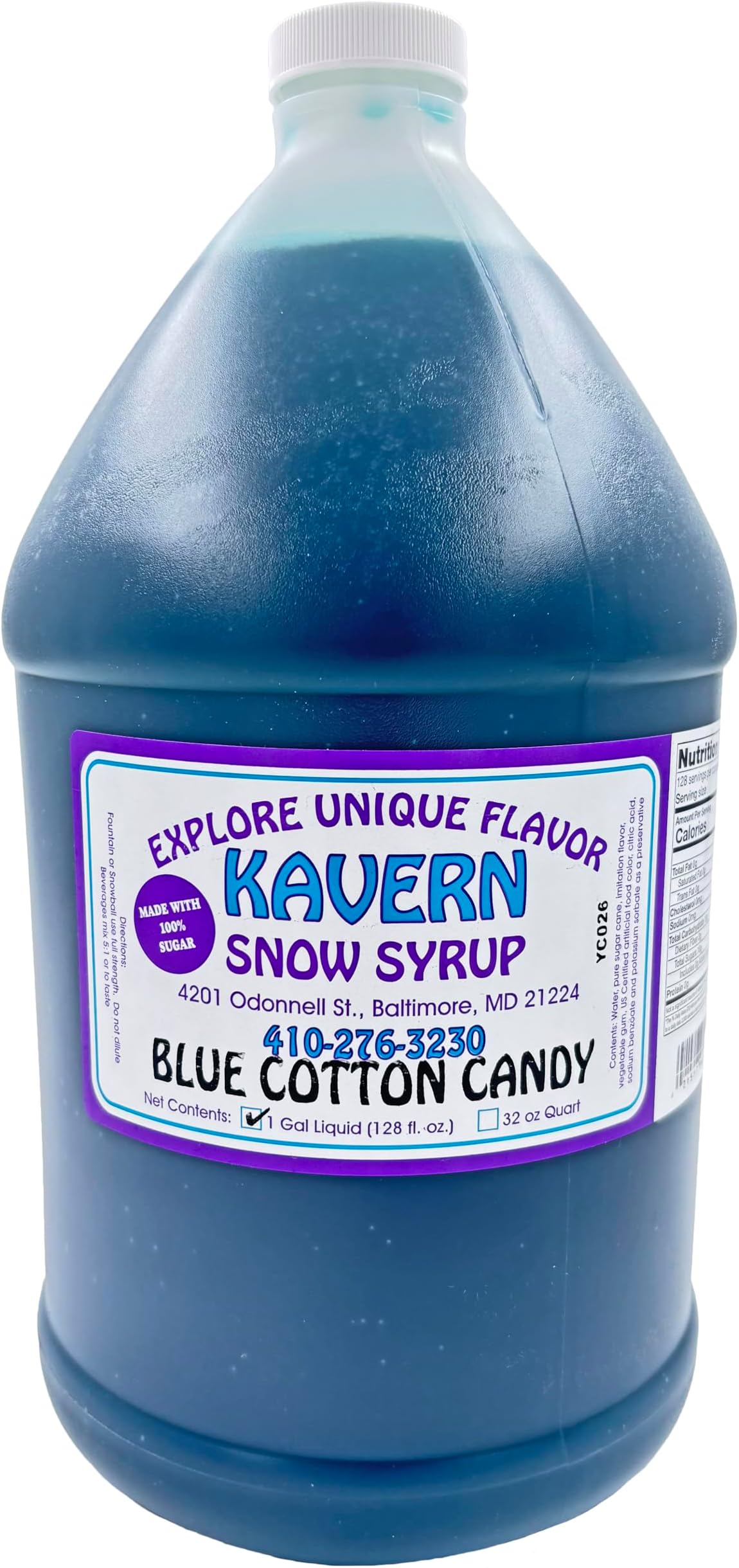 Amazon.com: Kavern Snow Cone by Bits N Things | Snowball Flavoring ...