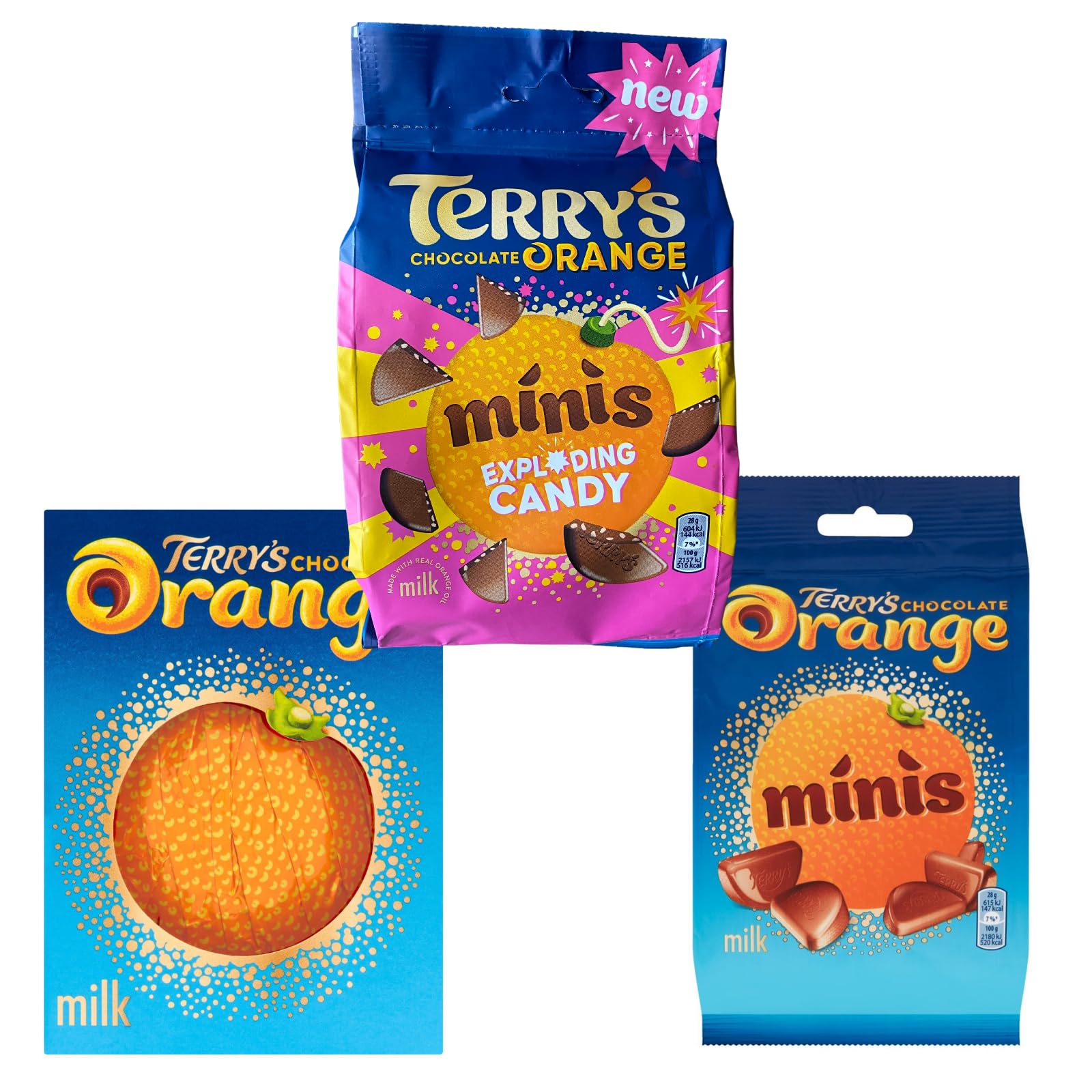 Terry’s Chocolate Orange Minis Exploding Candy, Terry's Chocolate ...