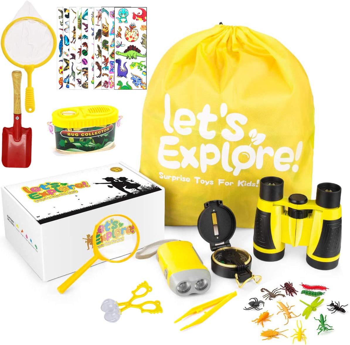 Outdoor Exploration Kit - Gifts Toys for Age 3-12 Years Old Boys Girls ...