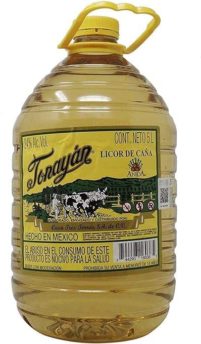 Licor De Caña Tonayan Blanco 5000 Ml : Amazon.com.mx: Alimentos y Bebidas