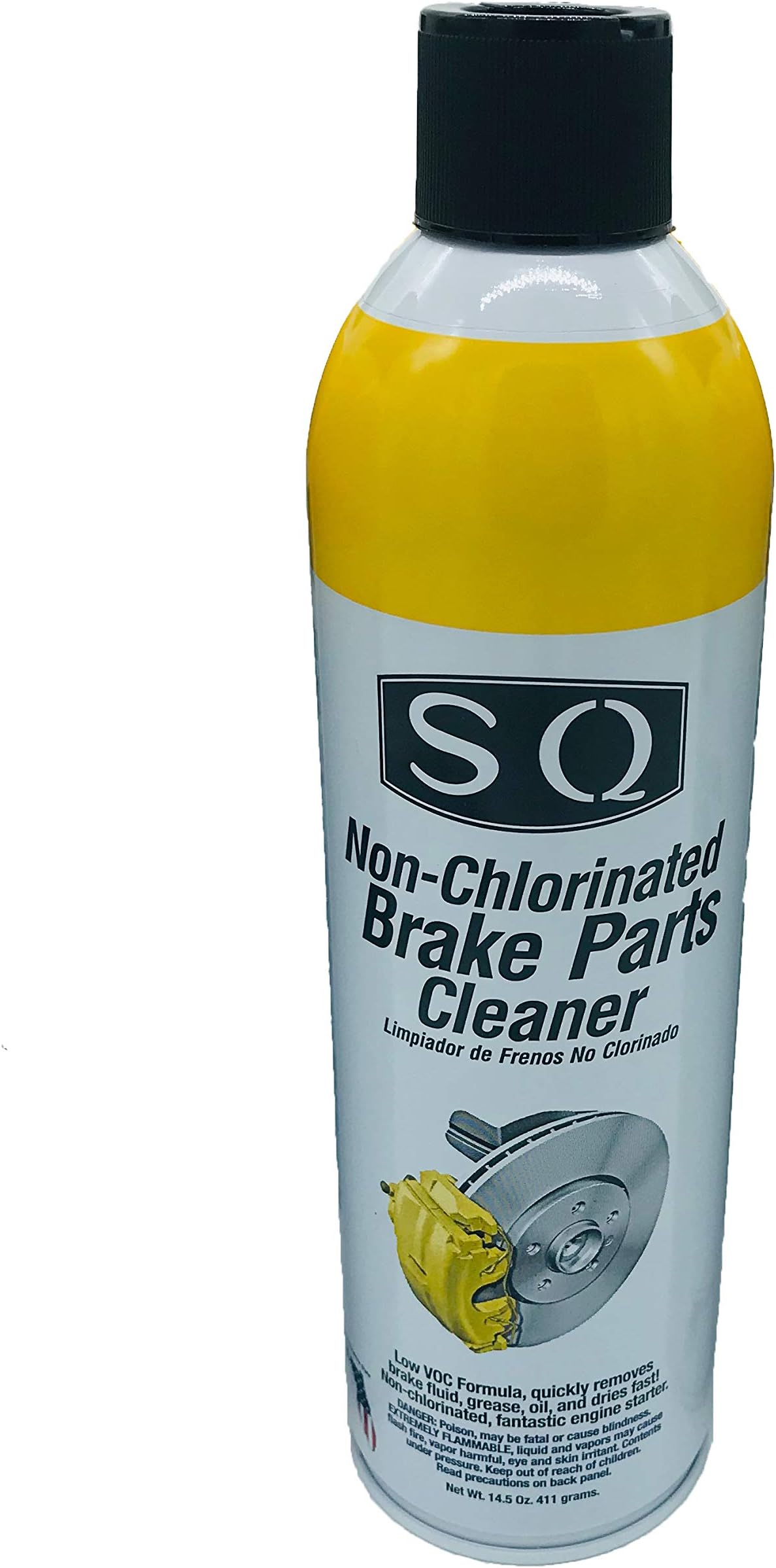 Amazon.com: SQ Brake Cleaner Non Chlorinated, 14.5 OZ per can. State ...