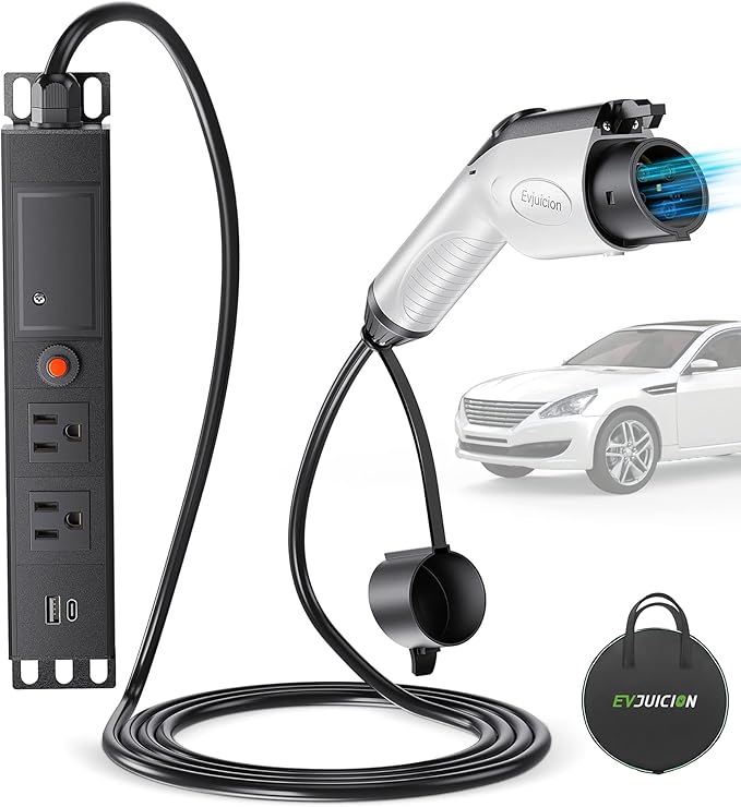 Amazon.com: EVJUICION V2L Vehicle to Load Adapter Compatible with ...
