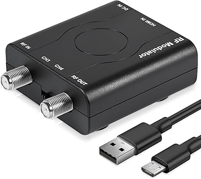 Amazon.com: HDMI to RF Modulator, HDM61 VHF HDMI to RF Converter ...