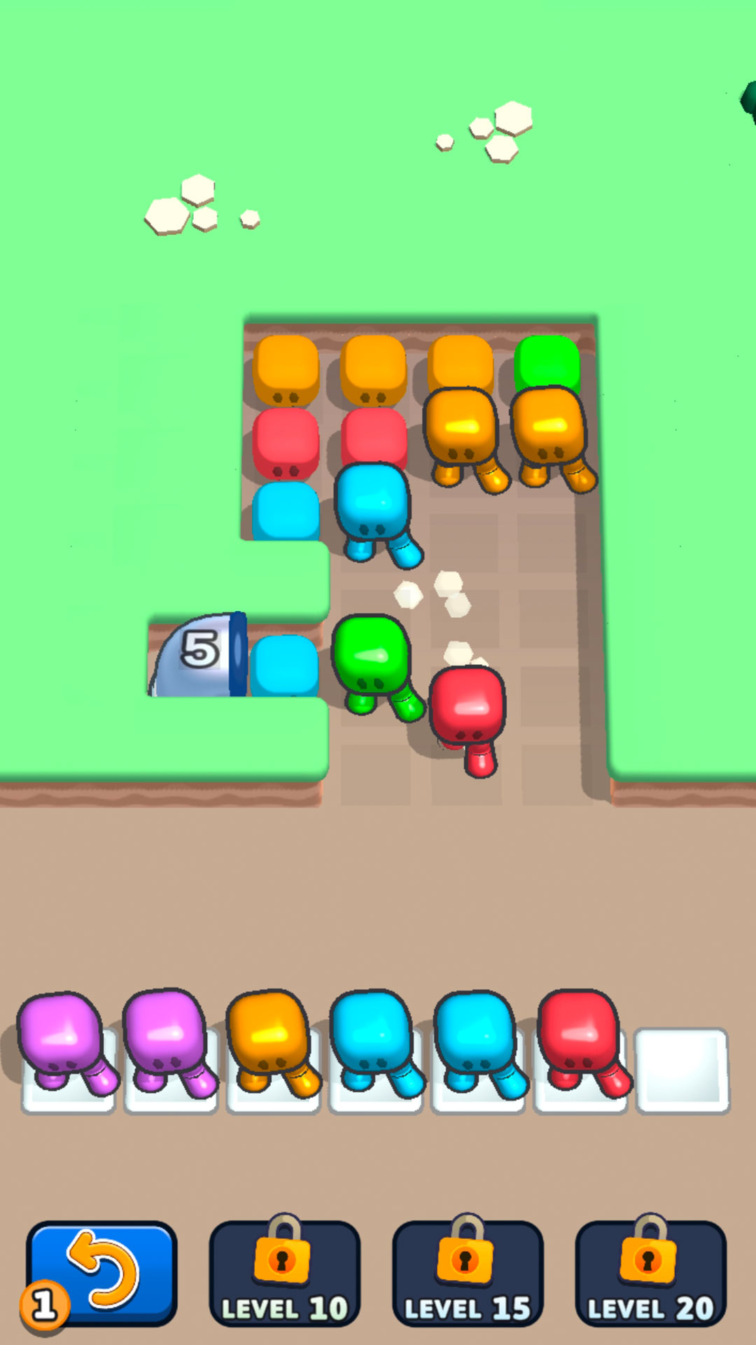 Block Jam! Color Sort Master 3 Block Colors Match Crowd Match Tripple ...
