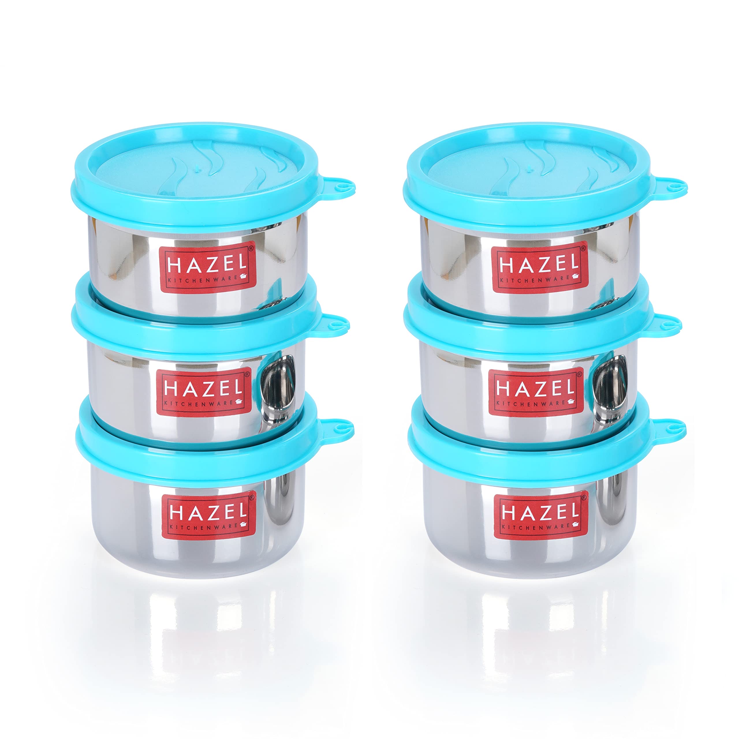 Buy HAZEL Air Tight Containers For Storage | Stainless Steel Storage ...