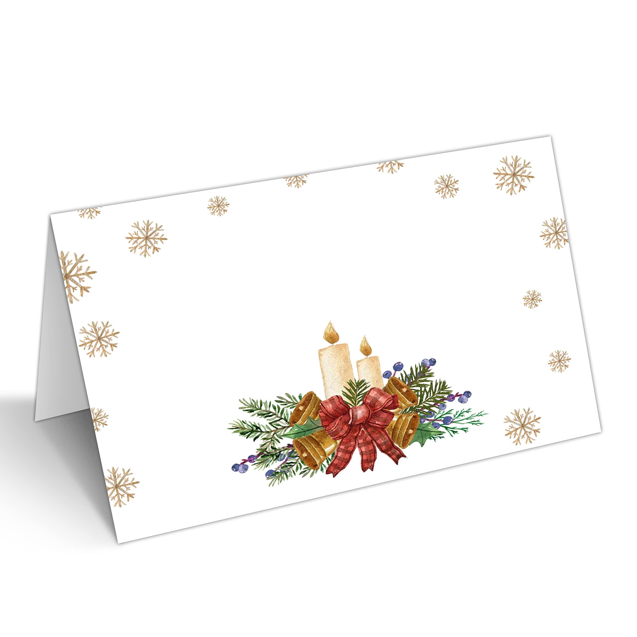 Amazon.com: Christmas Table Place Cards, Name Cards, Christmas Place ...