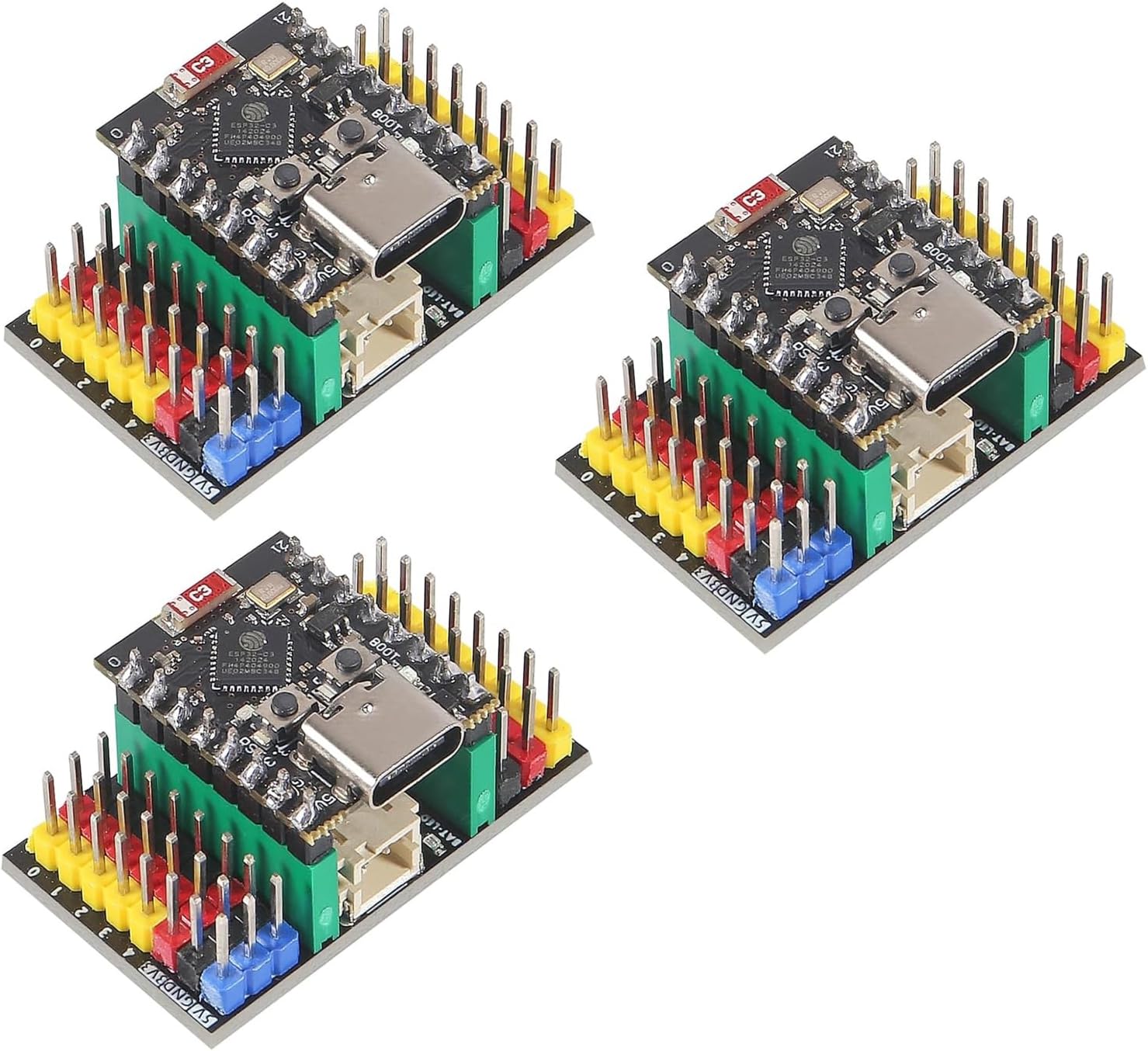 Amazon.com: BAKODELOP 3pcs ESP32-C3 MINI Development Board ESP32 C3 ...