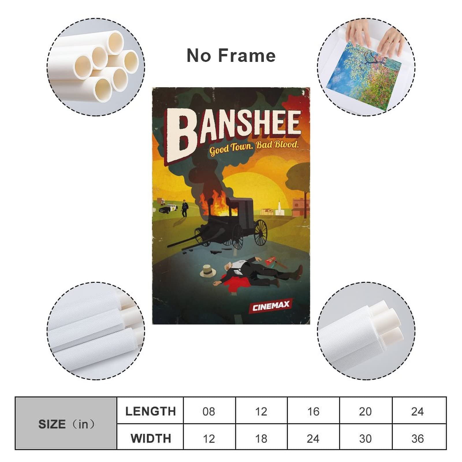 Banshee Poster Cinemax